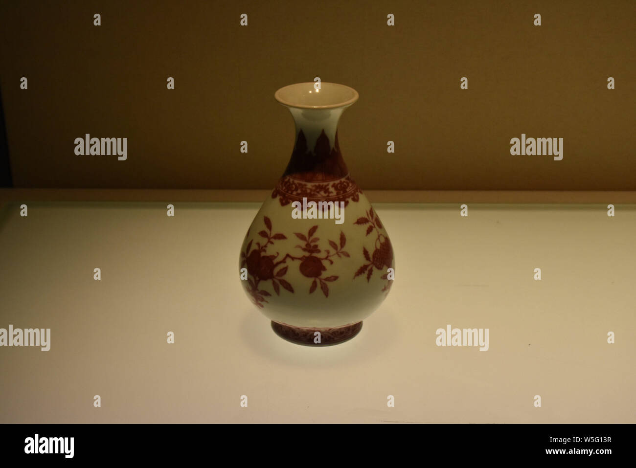 Porcelains are on display at the "Ancient Chinese Porcelain Art ...