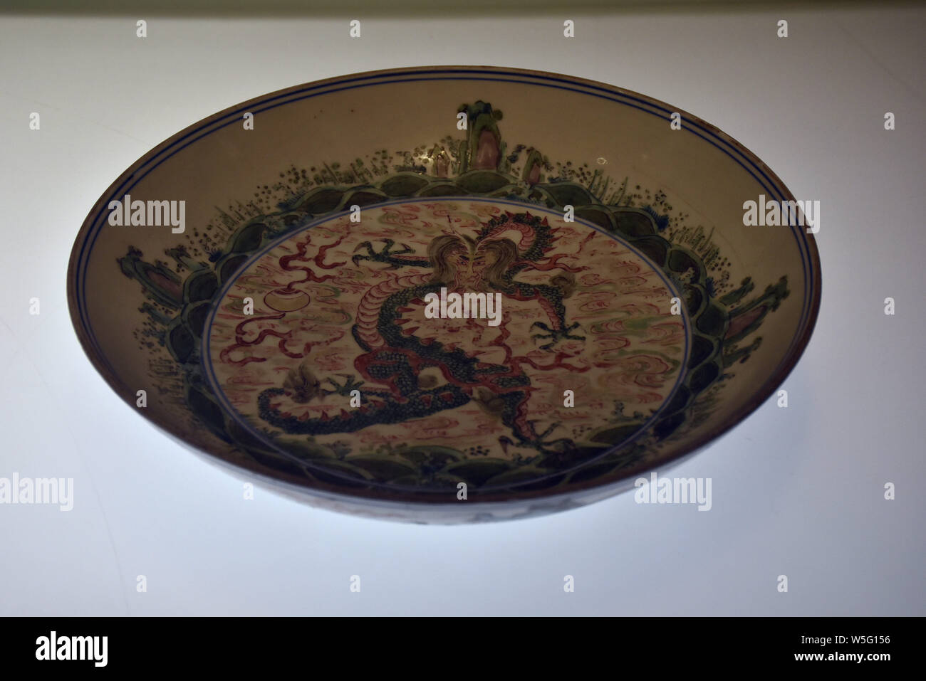 Porcelains are on display at the "Ancient Chinese Porcelain Art ...