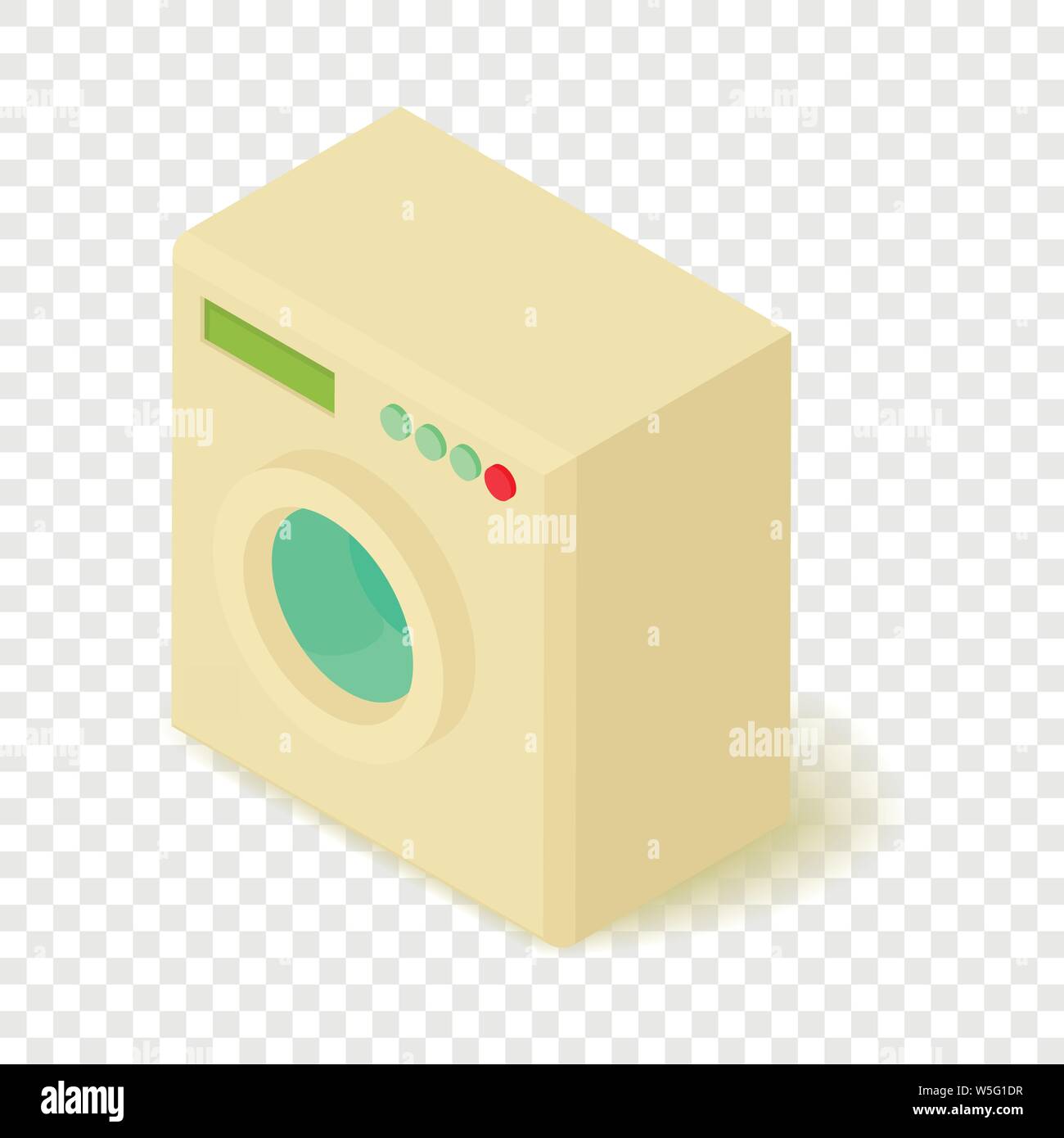 Washing machine icon, isometric 3d style Stock Vector Image & Art - Alamy