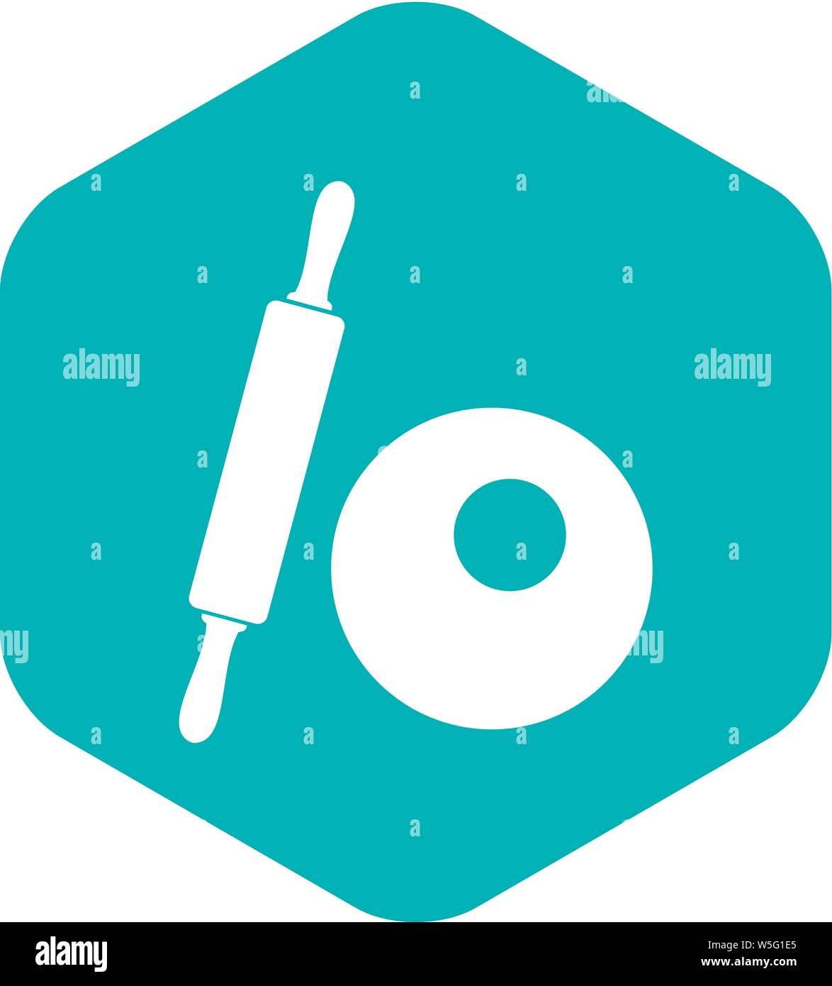 Kneading dough domestic food Cut Out Stock Images & Pictures - Alamy