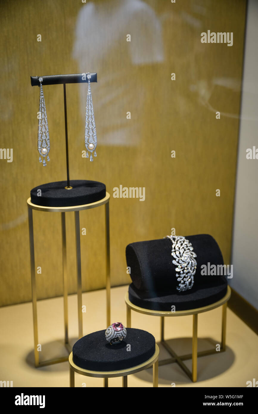 Milan, Italy - September 21, 2018: Cartier store in Milan ...