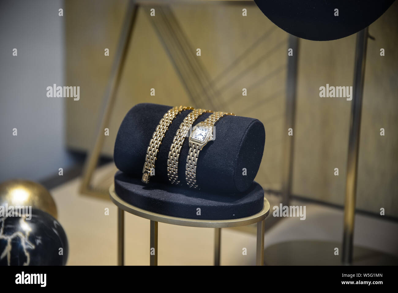 Milan, Italy - September 21, 2018: Cartier store in Milan ...