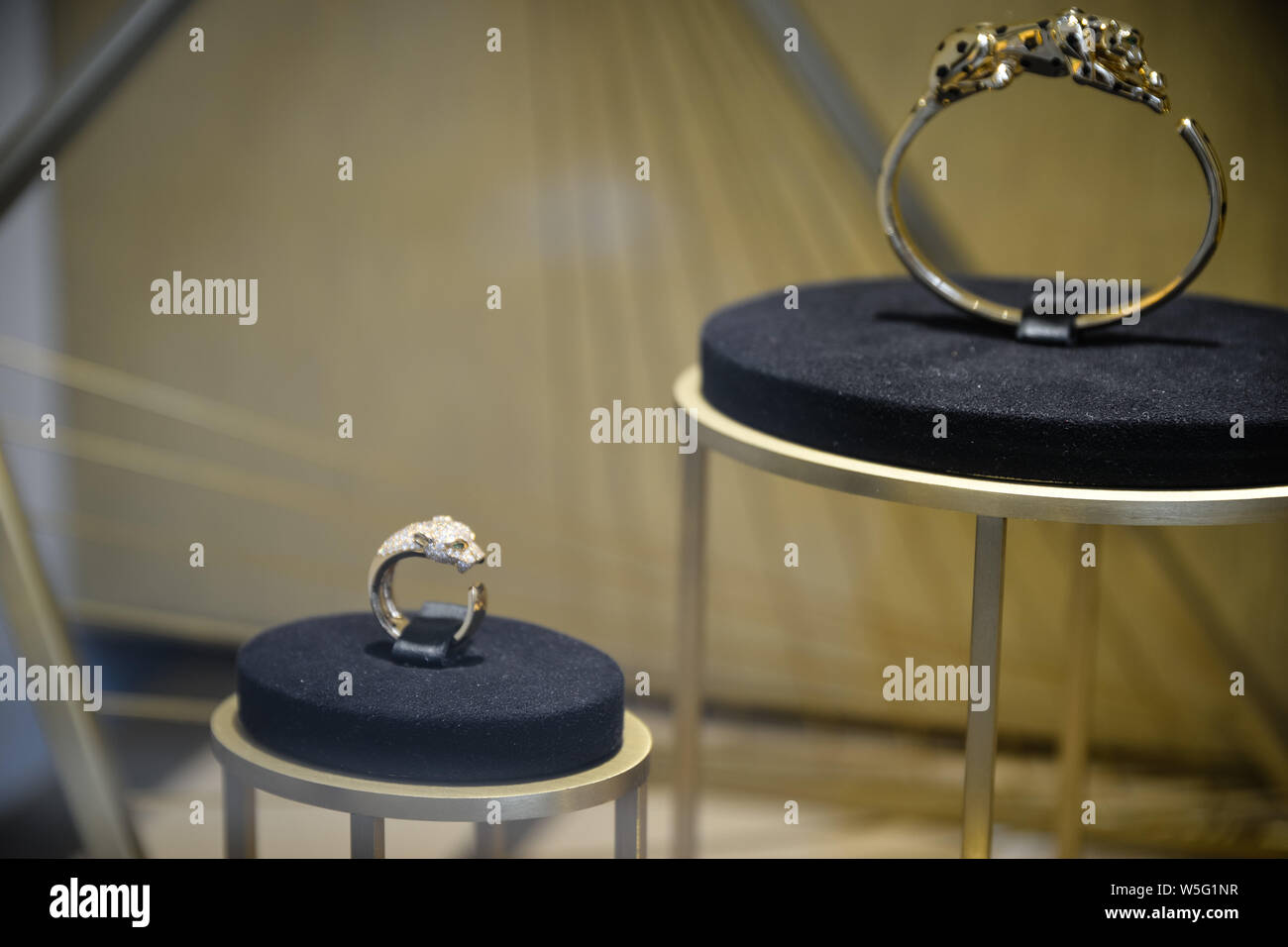 Milan, Italy - September 21, 2018: Cartier store in Milan ...