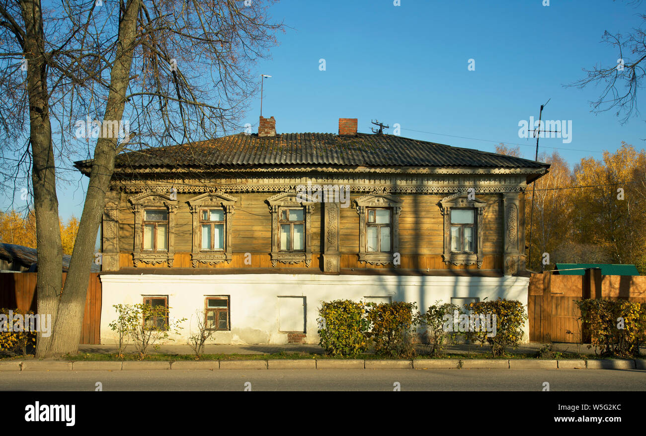 Suzdal wooden houses hi-res stock photography and images - Alamy