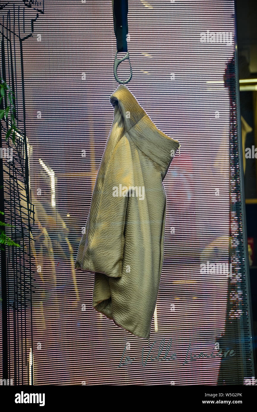 Milan, Italy - September 21, 2018: Herno store in Milan. Montenapoleone ...