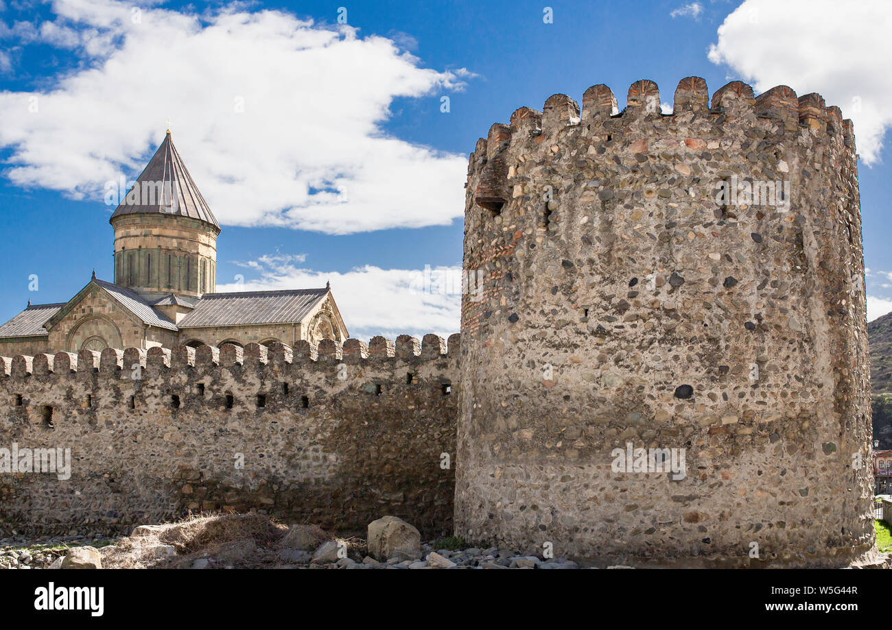 The orthodox church "Mtskheta". A Georgian Orthodox monastery ...