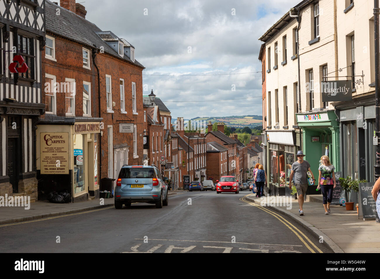 Ludlow street view hi-res stock photography and images - Alamy