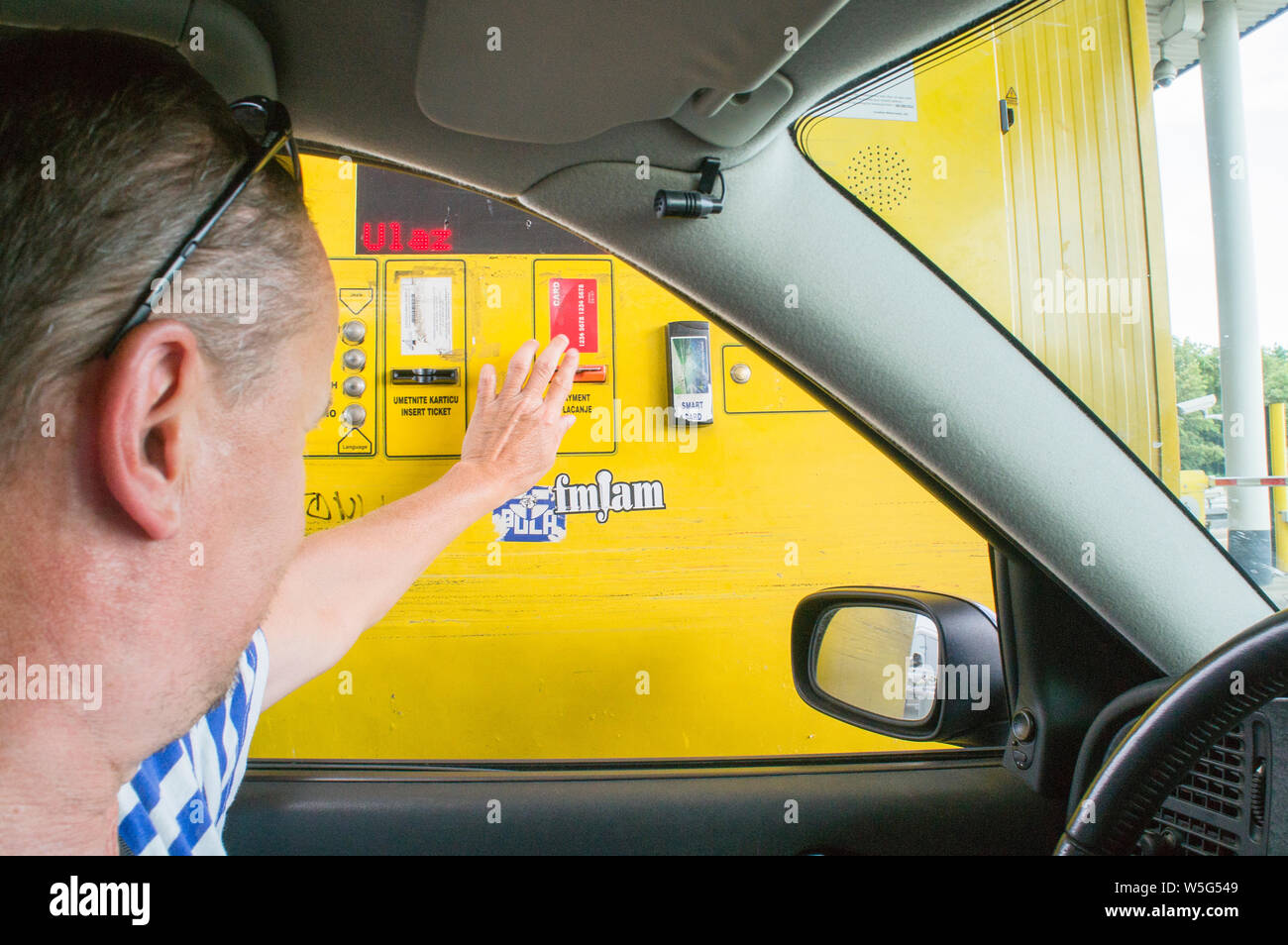 A1 motorway highway cestarina toll hi-res stock photography and images ...