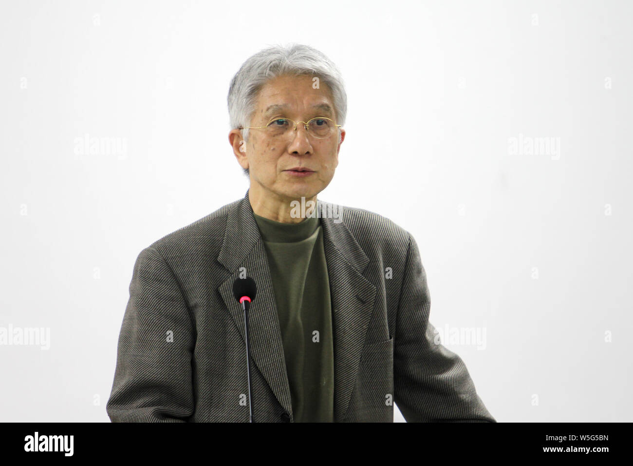 Japanese sinologist Inahata Koichiro, Emeritus Professor of Waseda ...