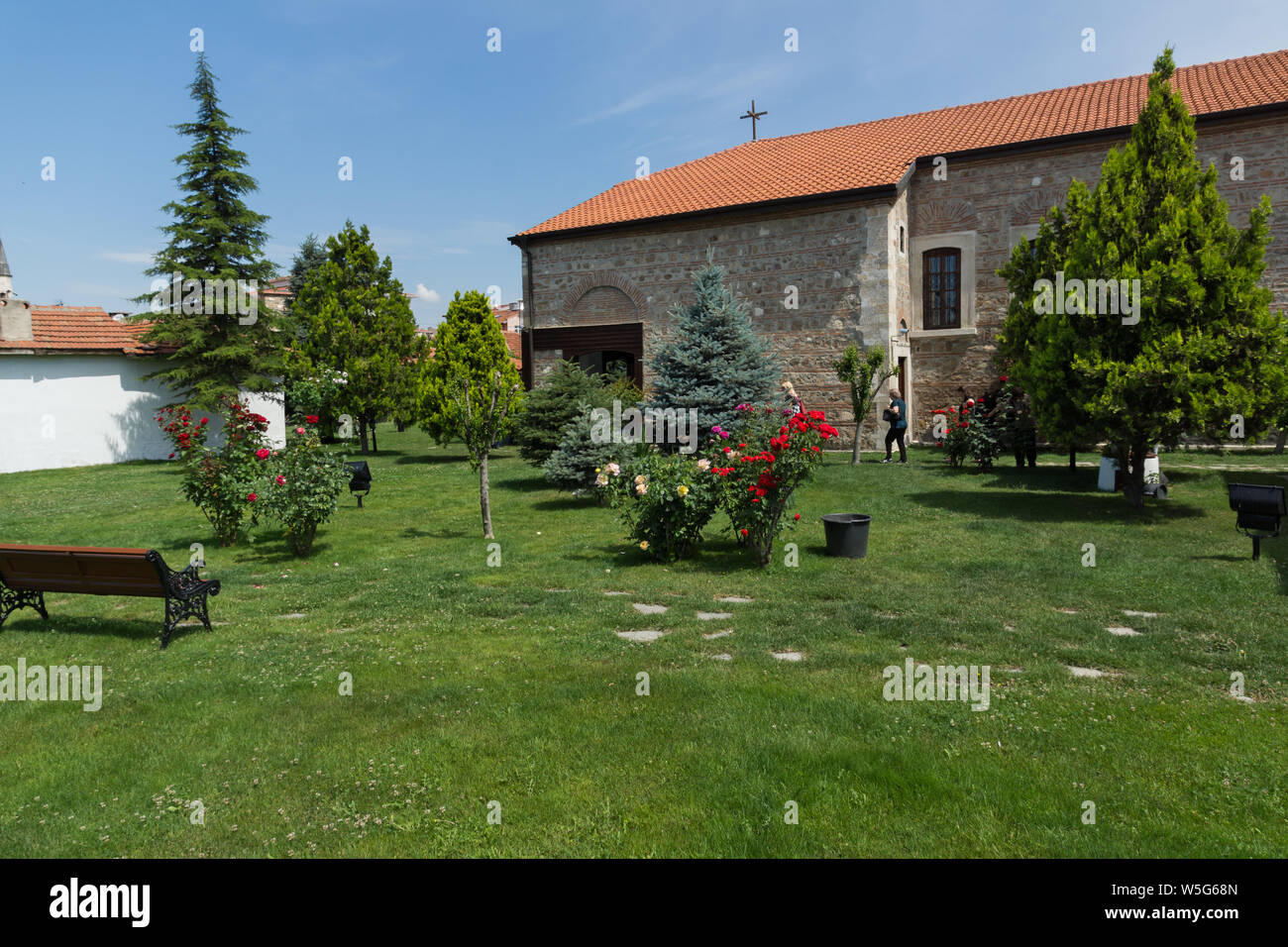 EDIRNE, TURKEY - MAY 26, 2018: Bulgarian church of Saint Constantine ...
