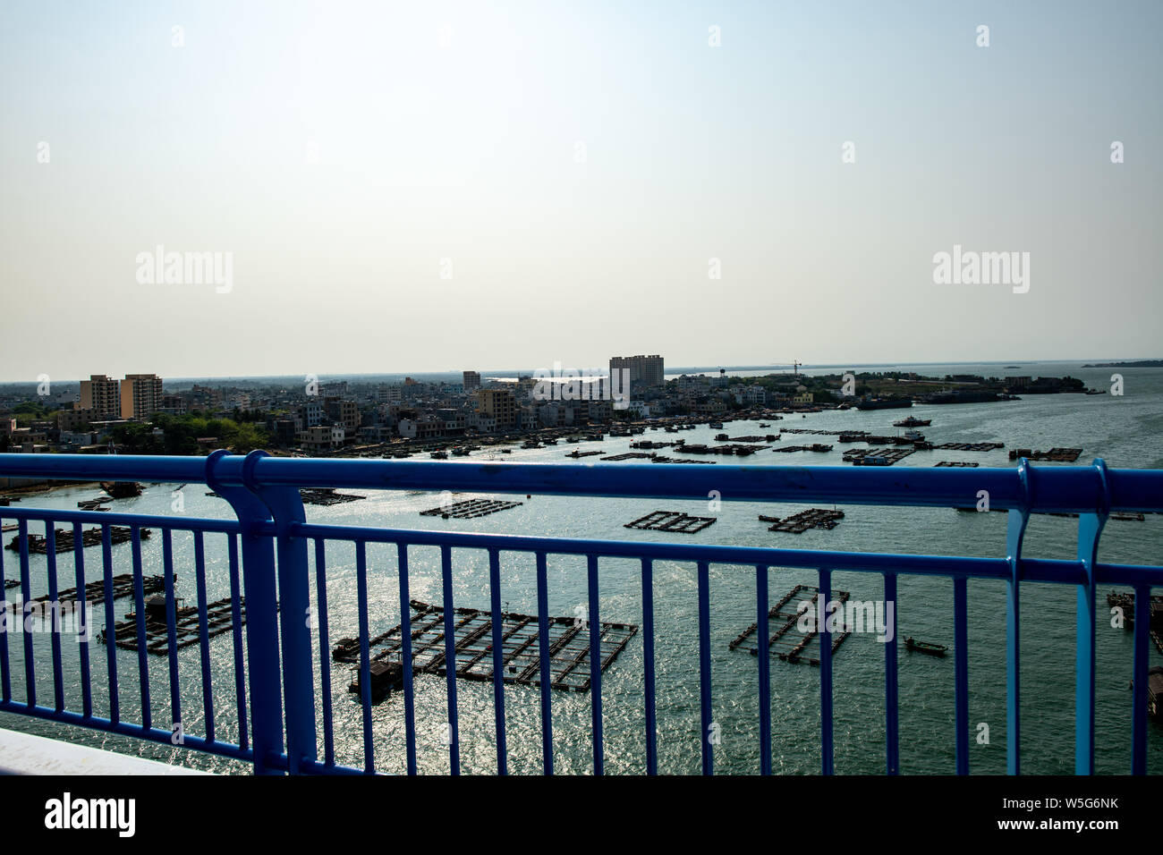 The Haiwen Bridge, China's first cross-sea bridge crossing active ...