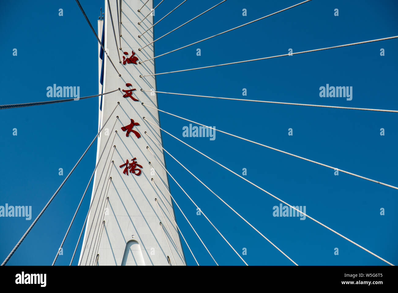 The Haiwen Bridge, China's first cross-sea bridge crossing active ...