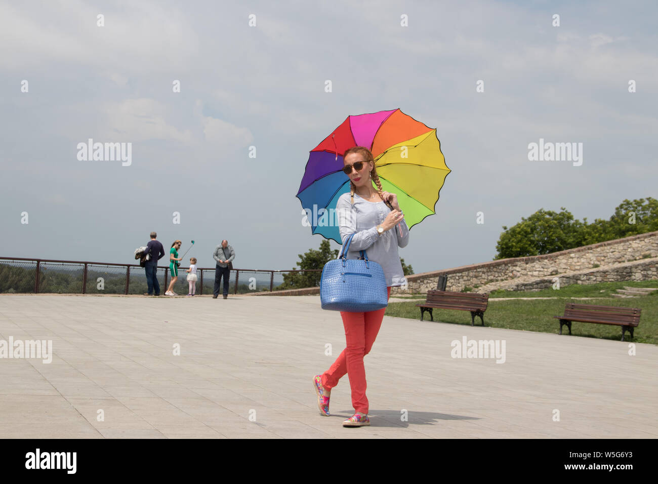Weather reporter hi-res stock photography and images - Alamy