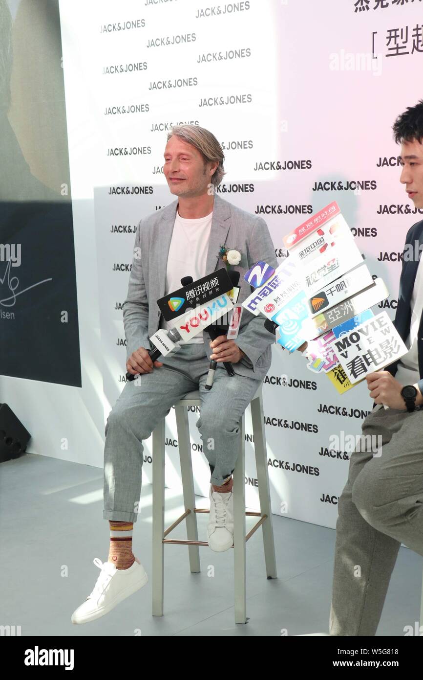 Danish actor mads mikkelsen attends hi-res stock photography and images ...