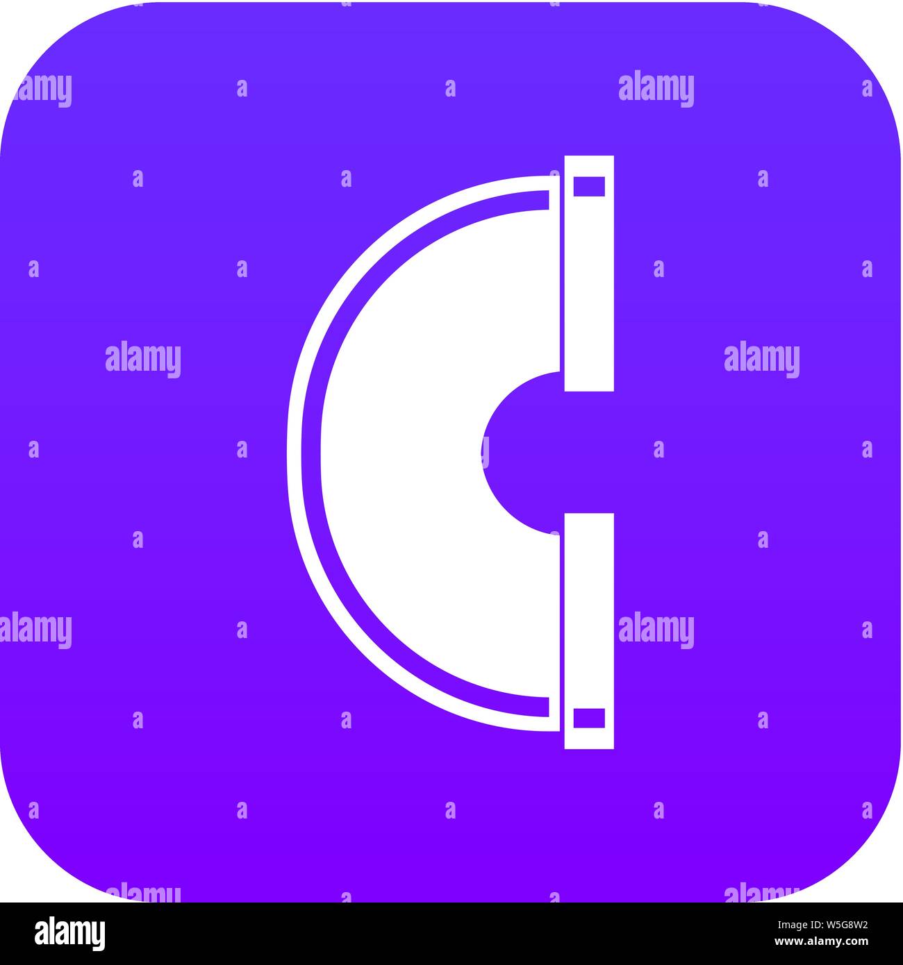Piping connection icon digital purple Stock Vector Image & Art - Alamy