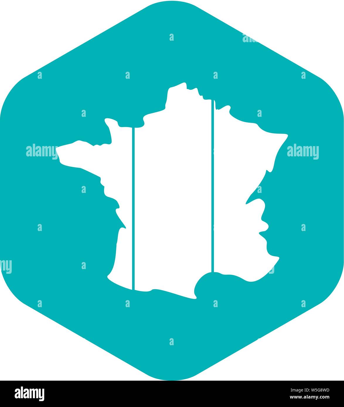 France icon, simple style Stock Vector Image & Art - Alamy