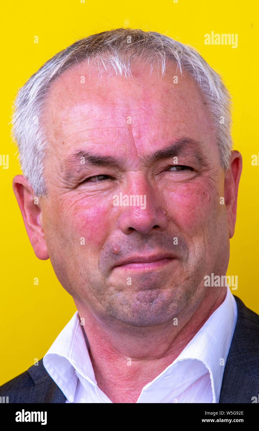 Wismar, Germany. 24th July, 2019. Thomas Beyer (SPD), the mayor of the ...