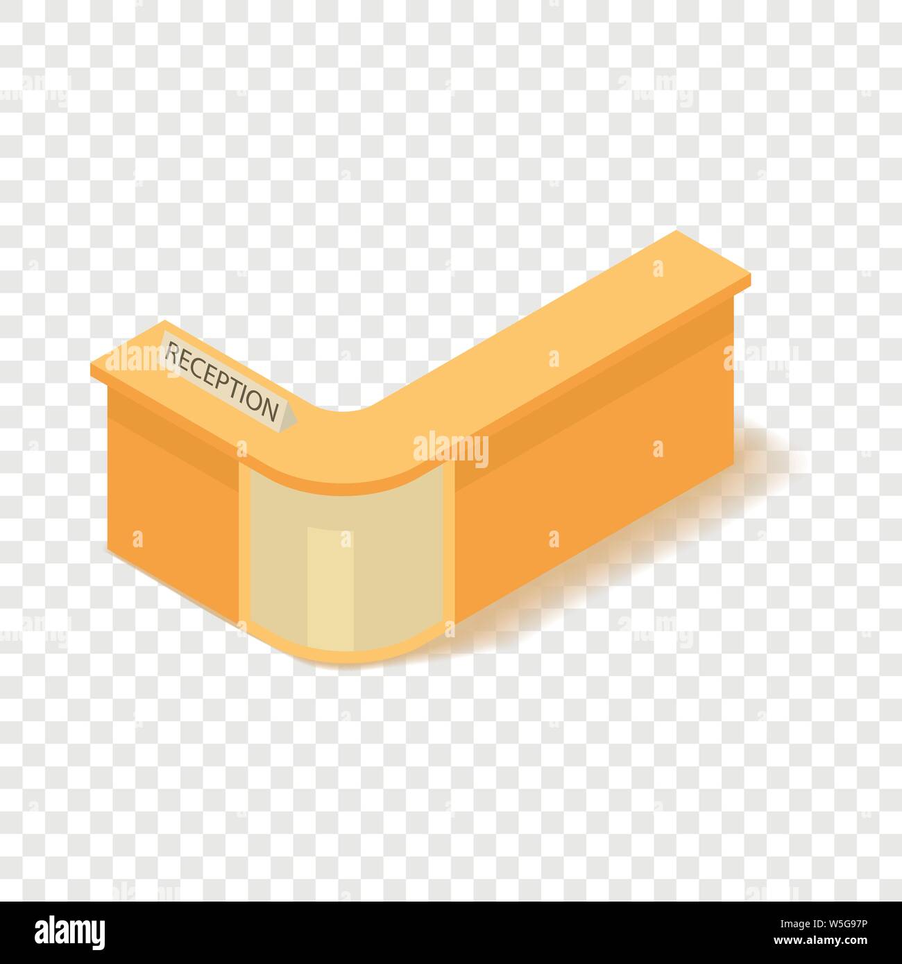 Sign office reception area Stock Vector Images - Alamy