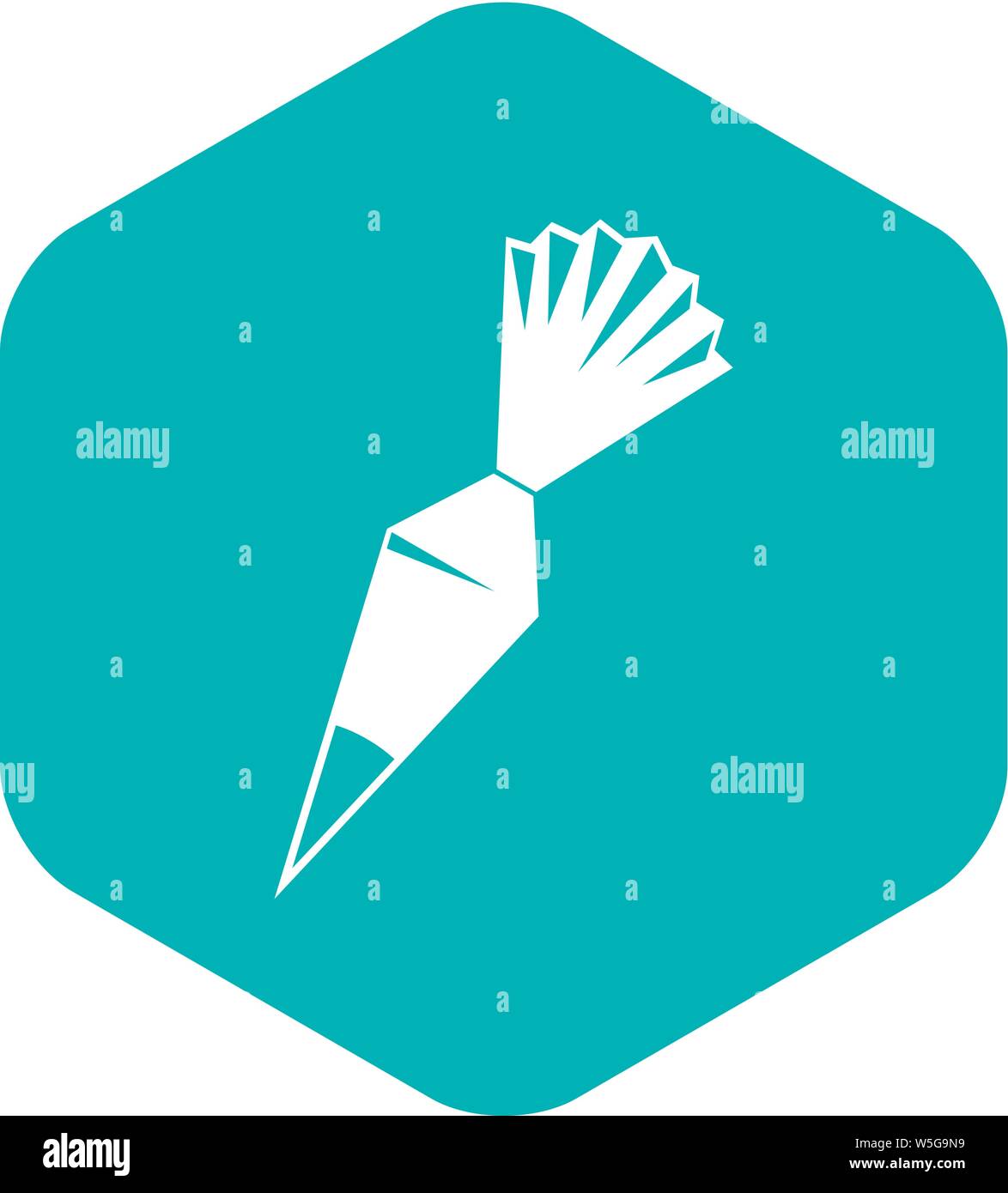 Cotton icing bag icon, simple style Stock Vector Image & Art - Alamy