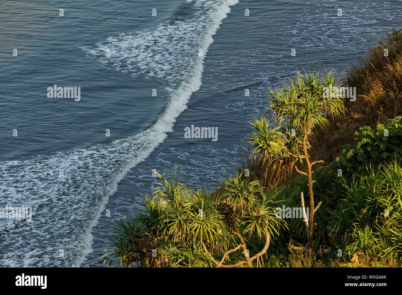 Aerial view of Bhatye Beach Ratnagiri, Maharashtra, India Stock Photo ...
