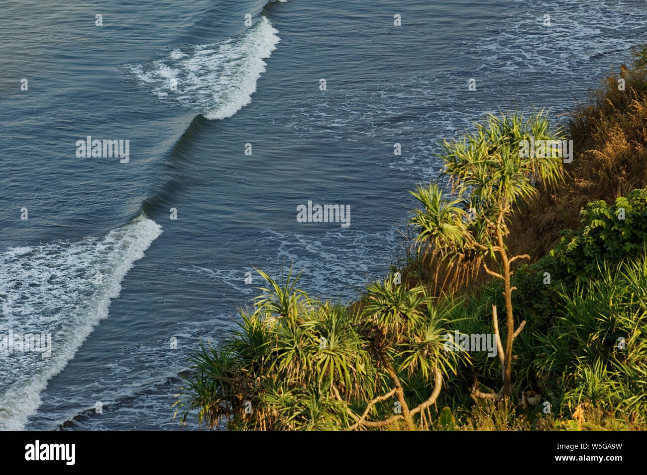 Aerial view of Bhatye Beach Ratnagiri, Maharashtra, India Stock Photo ...