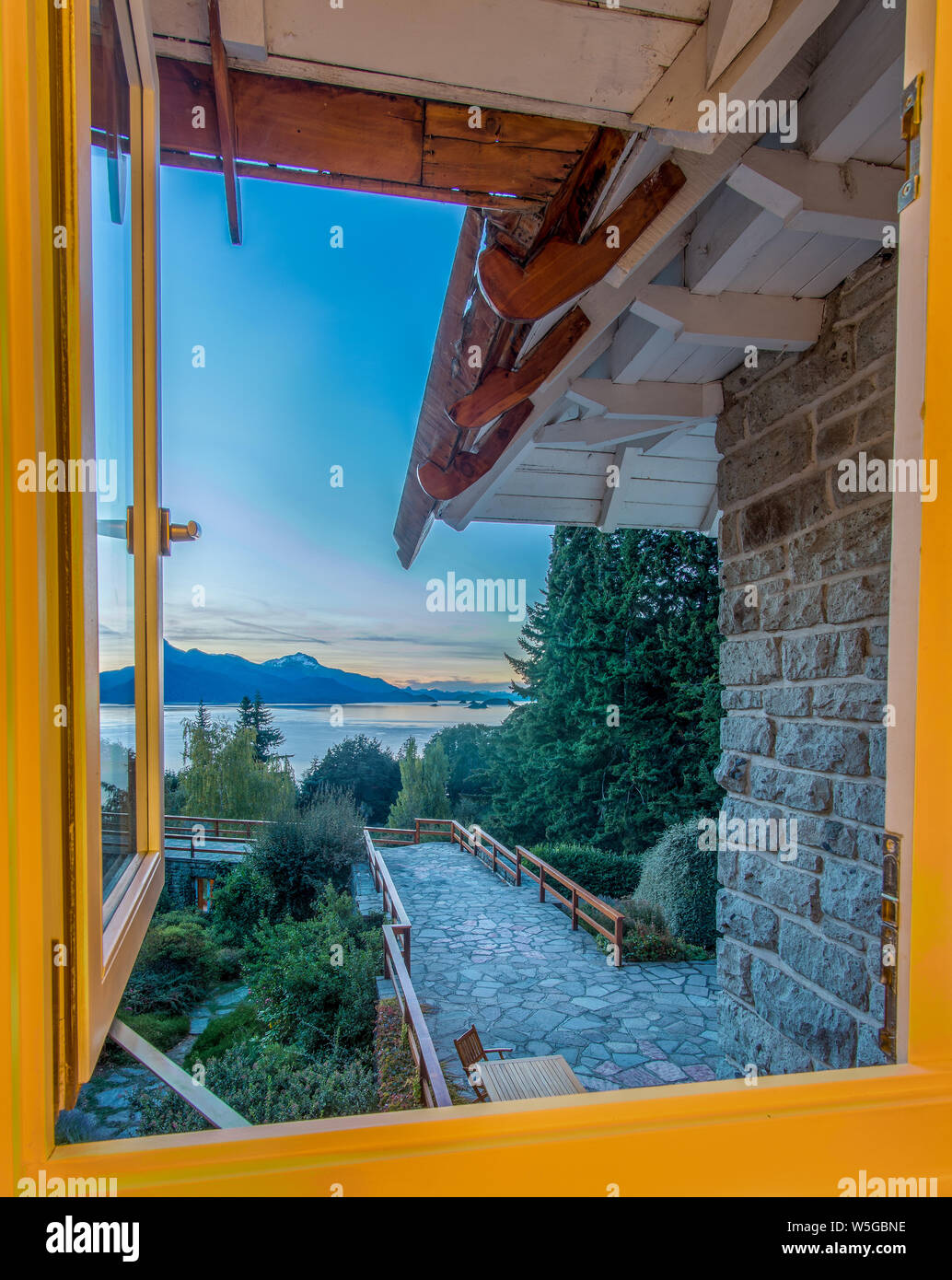 Empty office building through window hi-res stock photography and ...