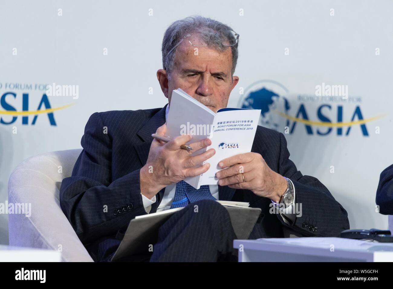 Romano Prodi, Former Prime Minister of Italy and Former President of ...