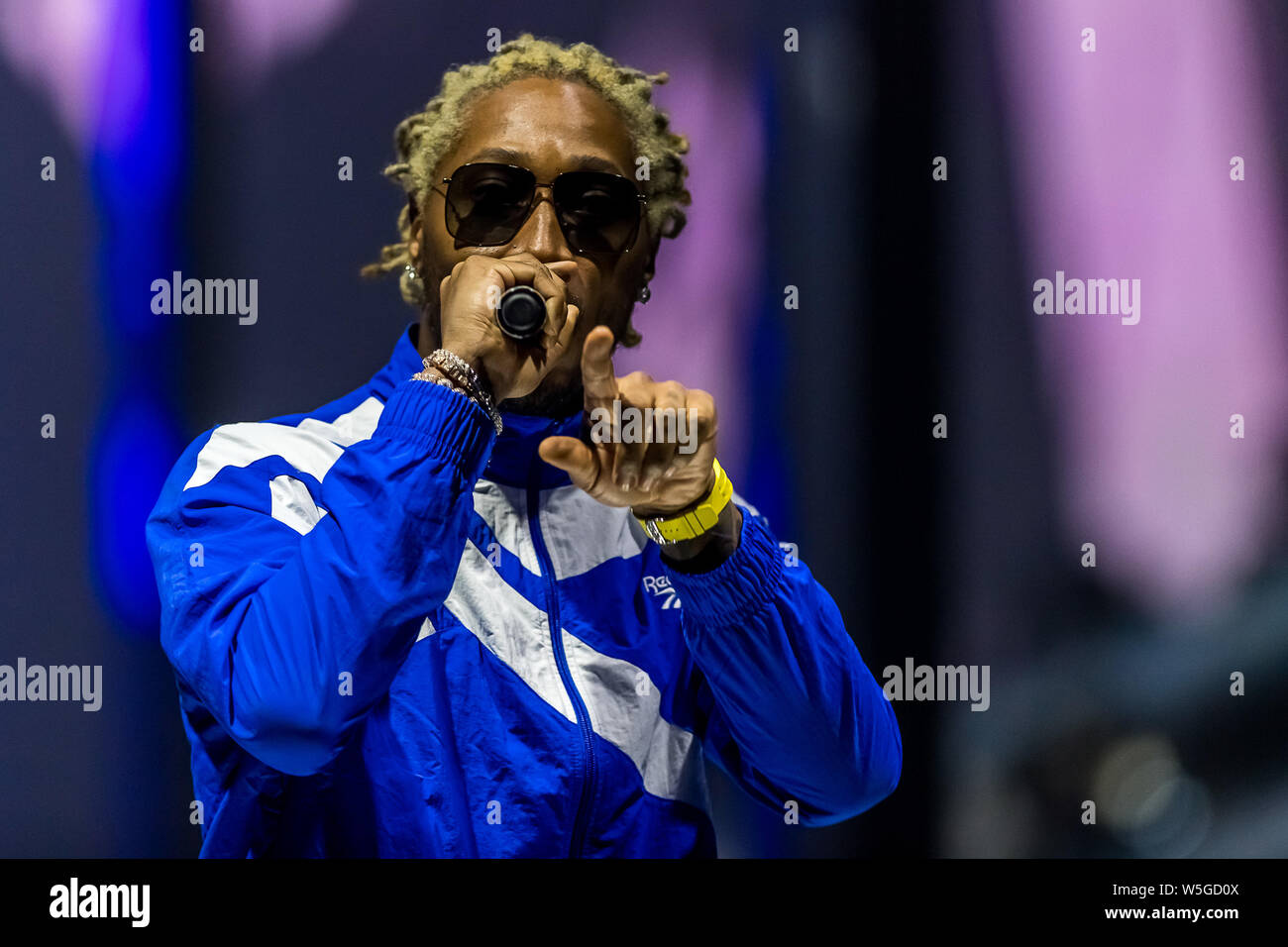 American rapper and singer Nayvadius DeMun Wilburn, known ...