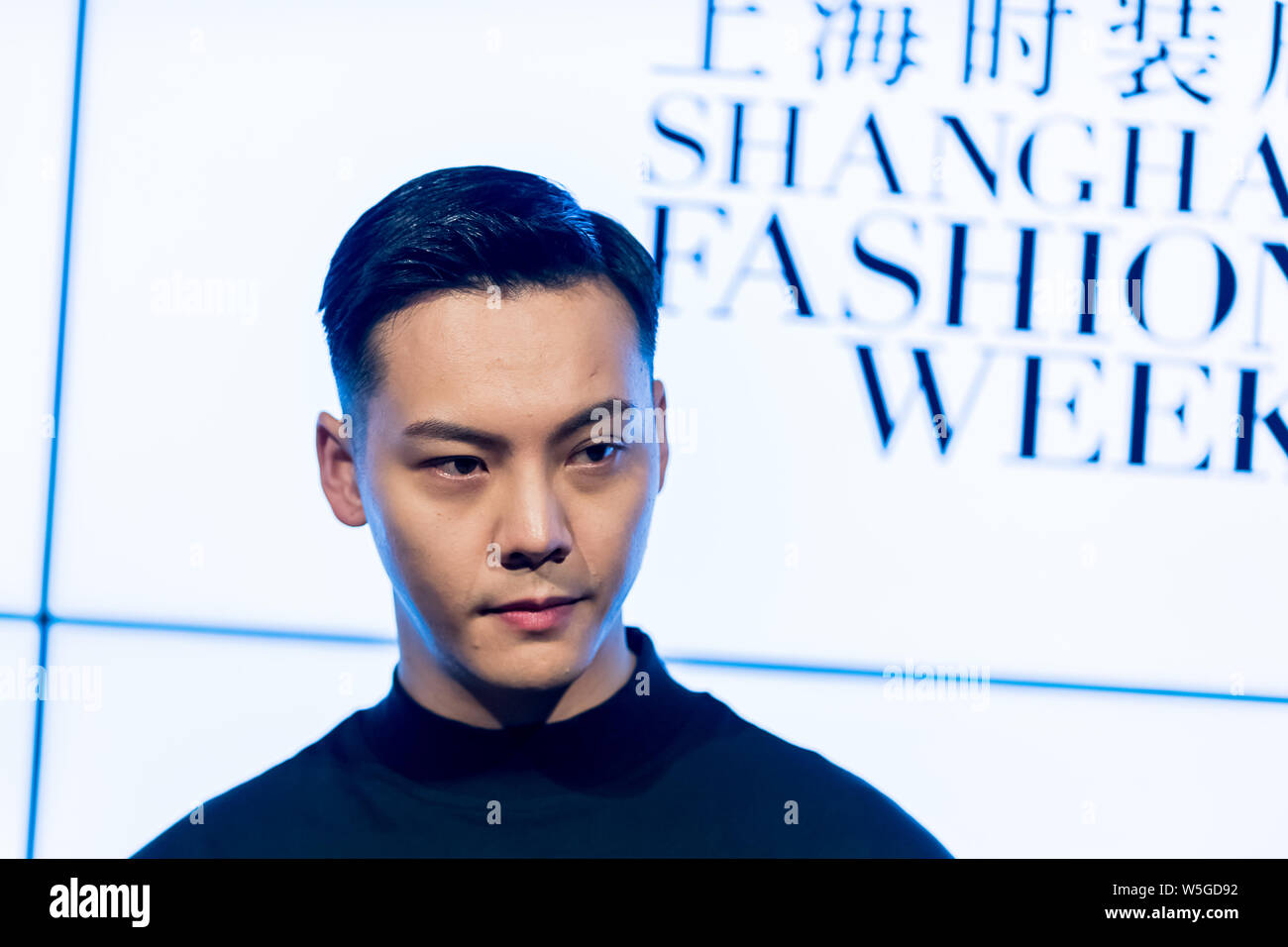 Hong Kong singer and actor William Chan Wai-ting attends the opening ...