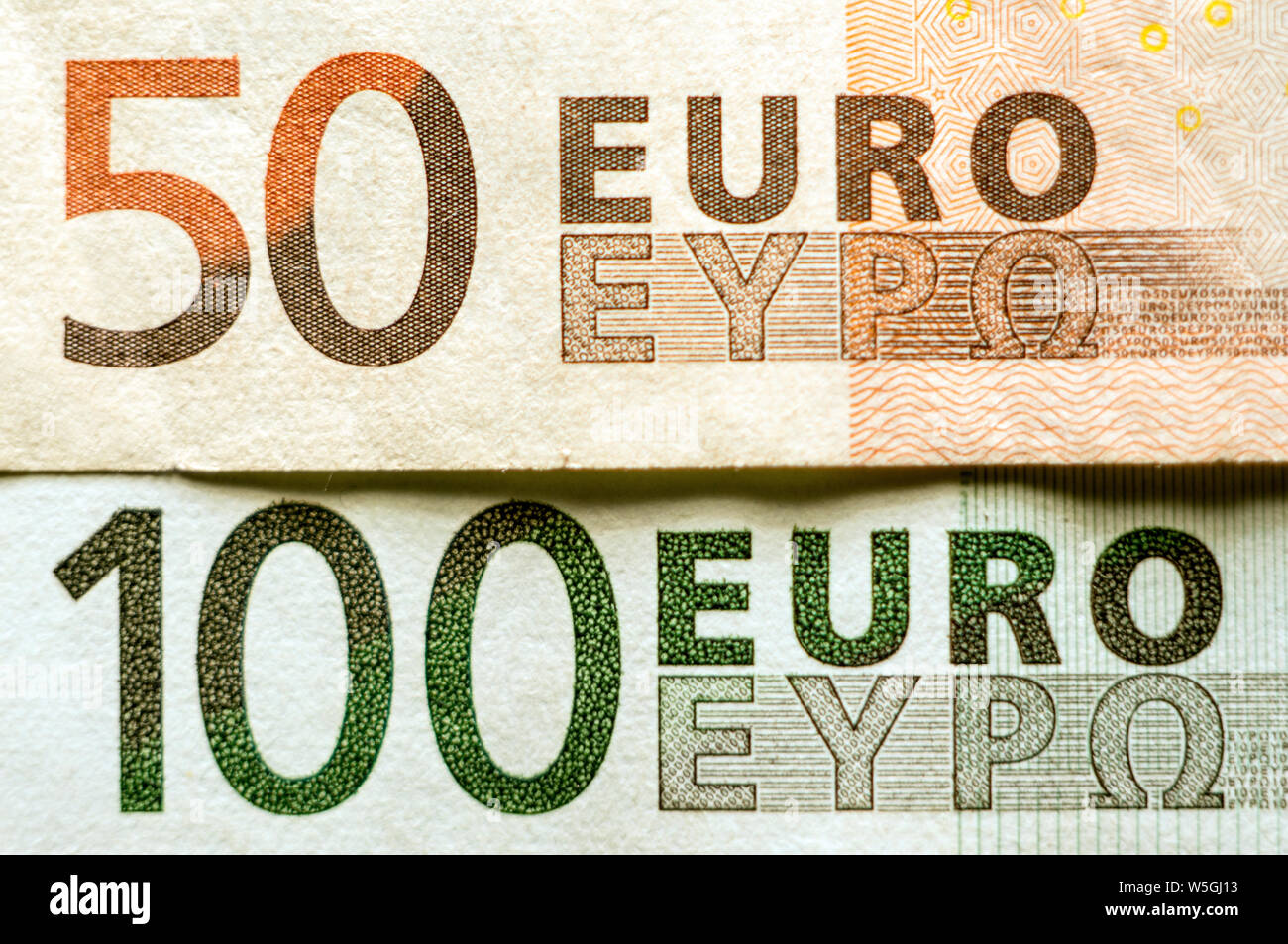 Paper banknote twenty euro close hi-res stock photography and images ...