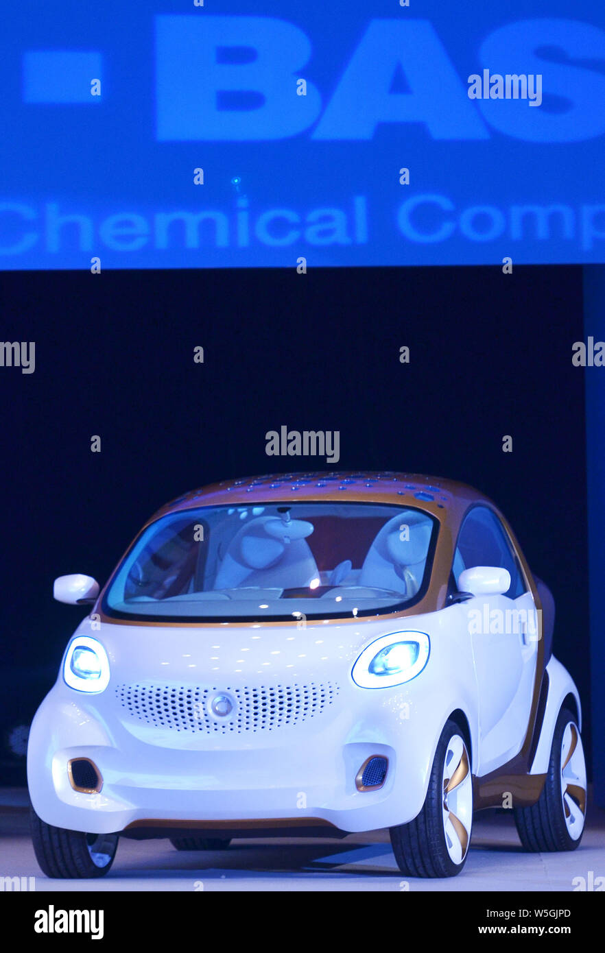 --FILE--A Smart Forvision concept car developed by Daimler and BASF is ...