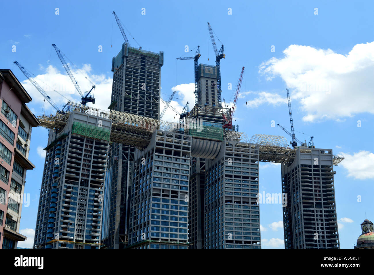 --FILE--View of the Raffles City, developed by the Singapore-based ...