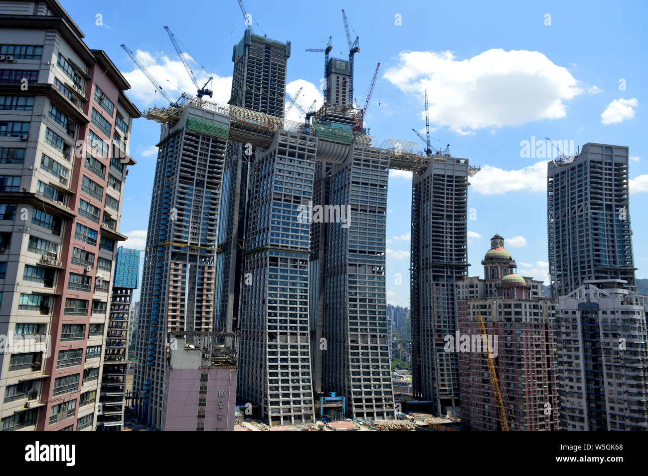 --FILE--View of the Raffles City, developed by the Singapore-based ...