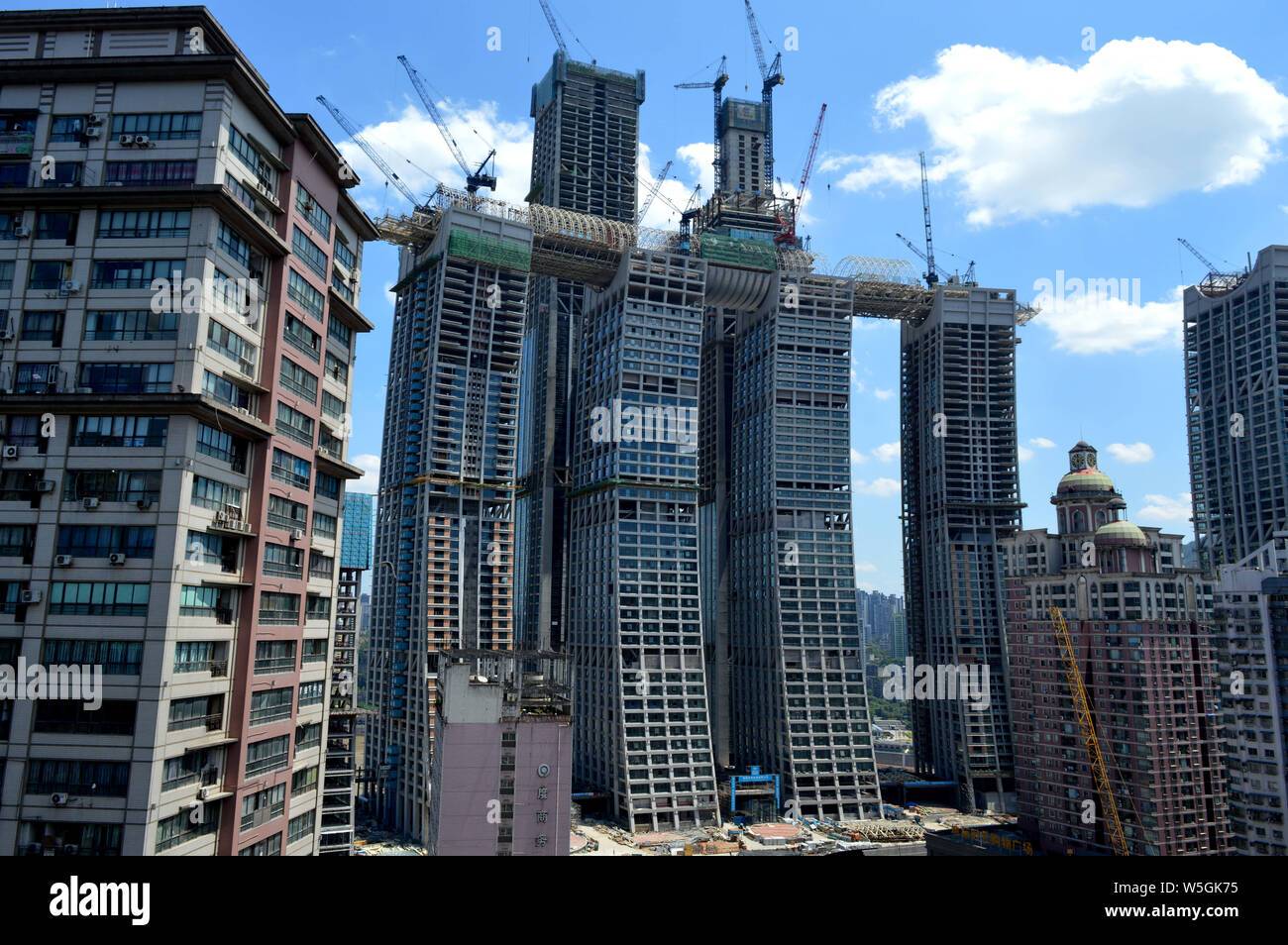--FILE--View of the Raffles City, developed by the Singapore-based ...