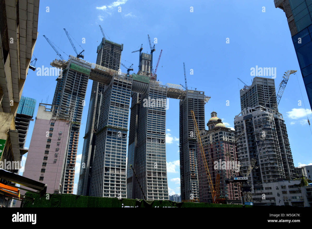 --FILE--View of the Raffles City, developed by the Singapore-based ...