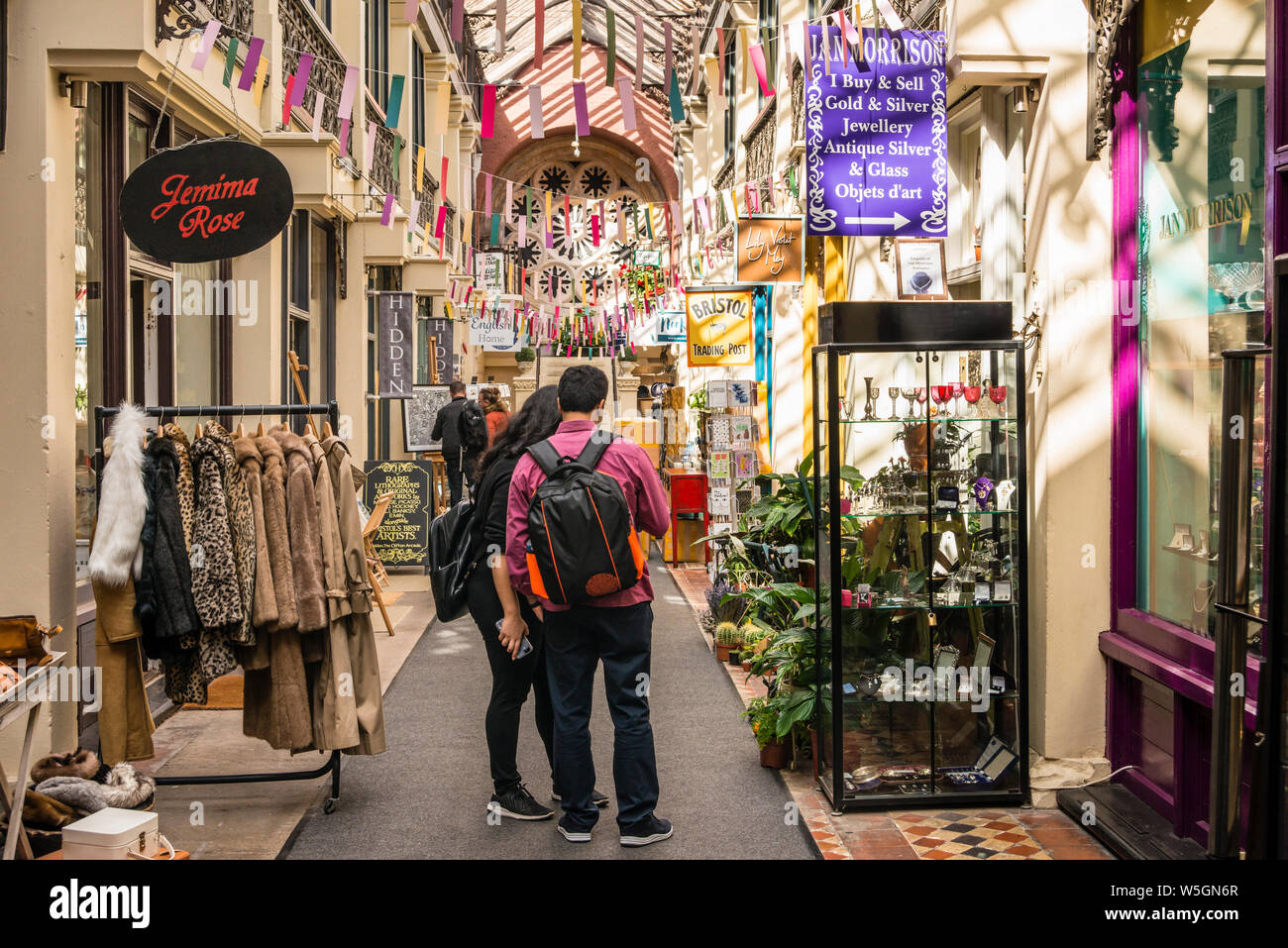 Clifton Arcade, Bristol, UK Stock Photo - Alamy