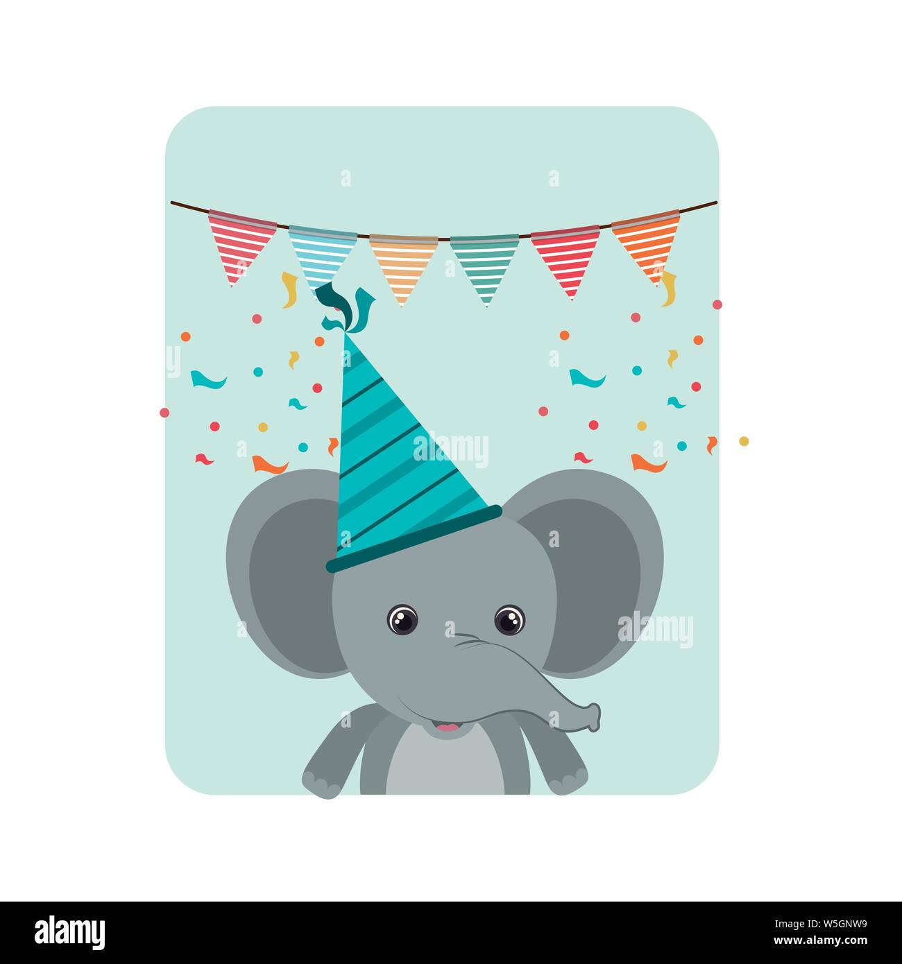 Elephant Birthday Hat