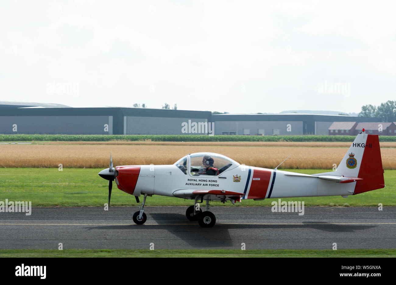 Slingsby T67M Firefly 200 (HKG-11) at Wellesbourne Airfield ...