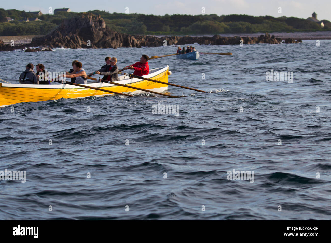 St mary's scilly gig racing hi-res stock photography and images - Alamy