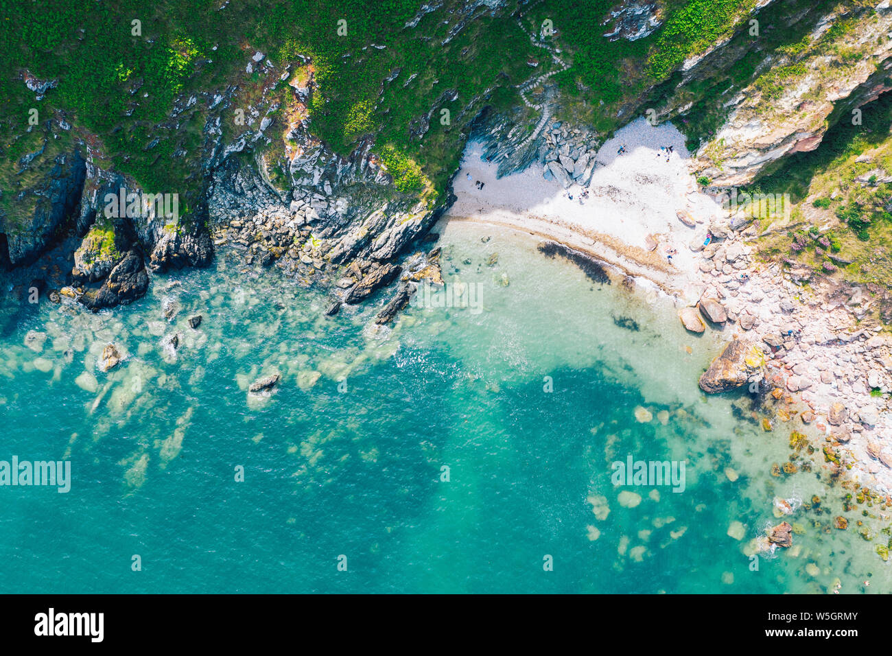 Aerial View Howth cliffs , Dublin Stock Photo - Alamy