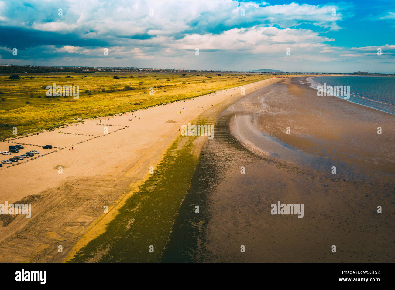 Bull island aerial dublin hi-res stock photography and images - Alamy
