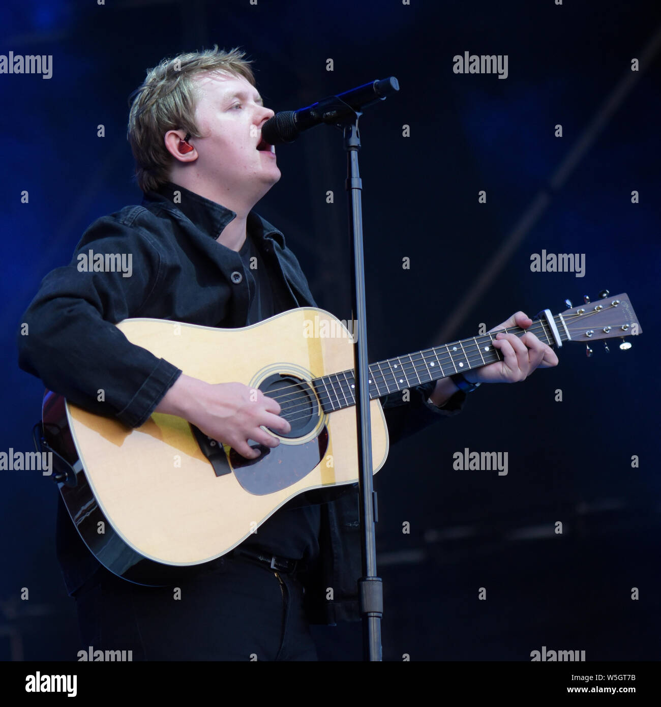 Lewis Capaldi - Camp Bestival 2019 Stock Photo - Alamy