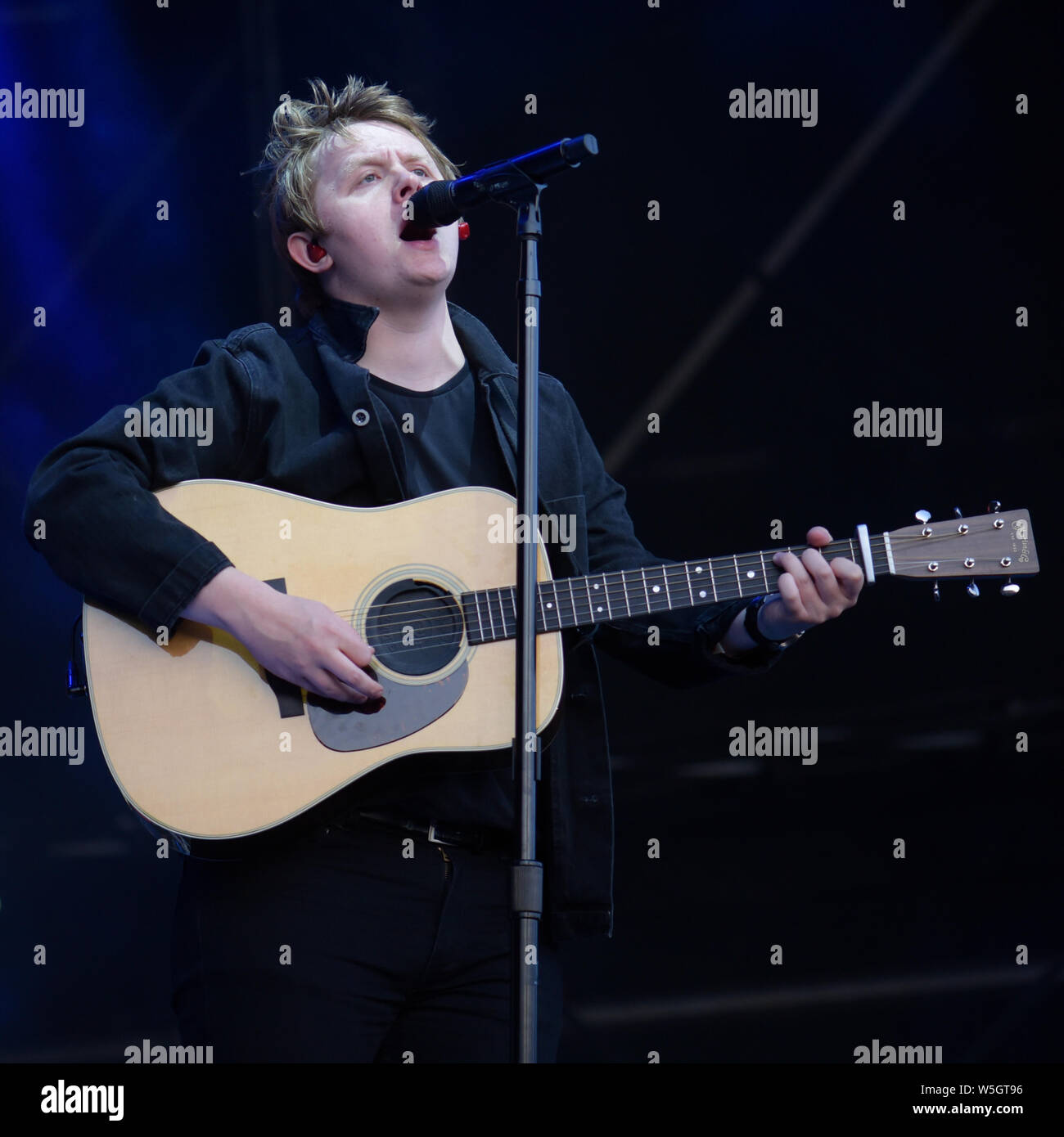 Lewis Capaldi - Camp Bestival 2019 Stock Photo - Alamy