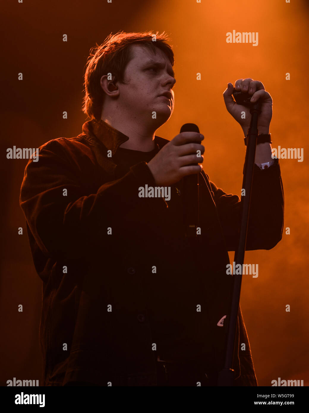 Lewis Capaldi - Camp Bestival 2019 Stock Photo - Alamy