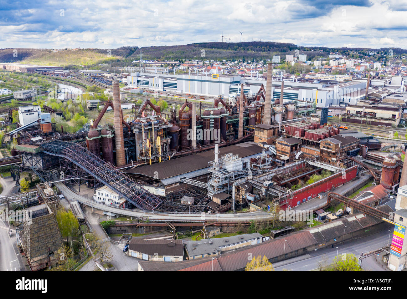 Volklingen ironworks unesco hi-res stock photography and images - Alamy