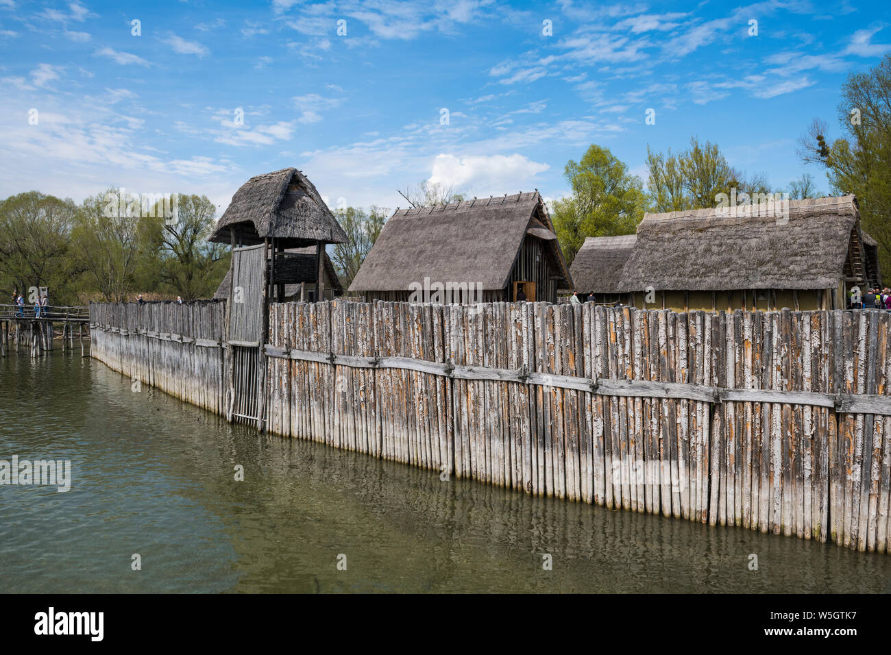 Traditional thatched roof stilt house hi-res stock photography and ...