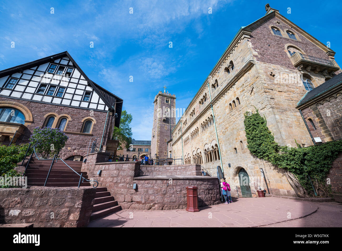 Wartburg castle unesco world heritage hi-res stock photography and ...