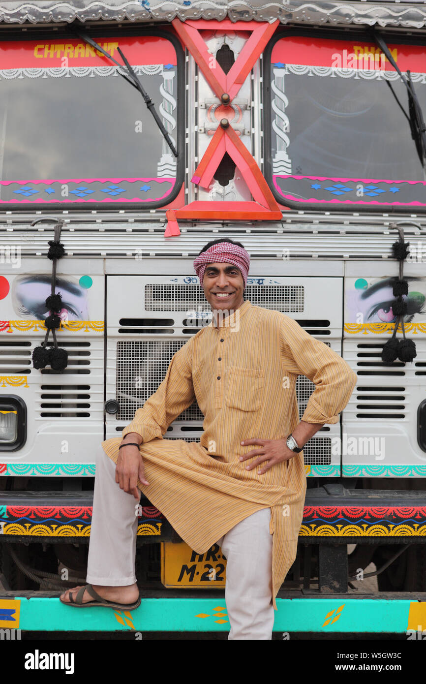 Indian Truck Man Driver High Resolution Stock Photography and Images ...