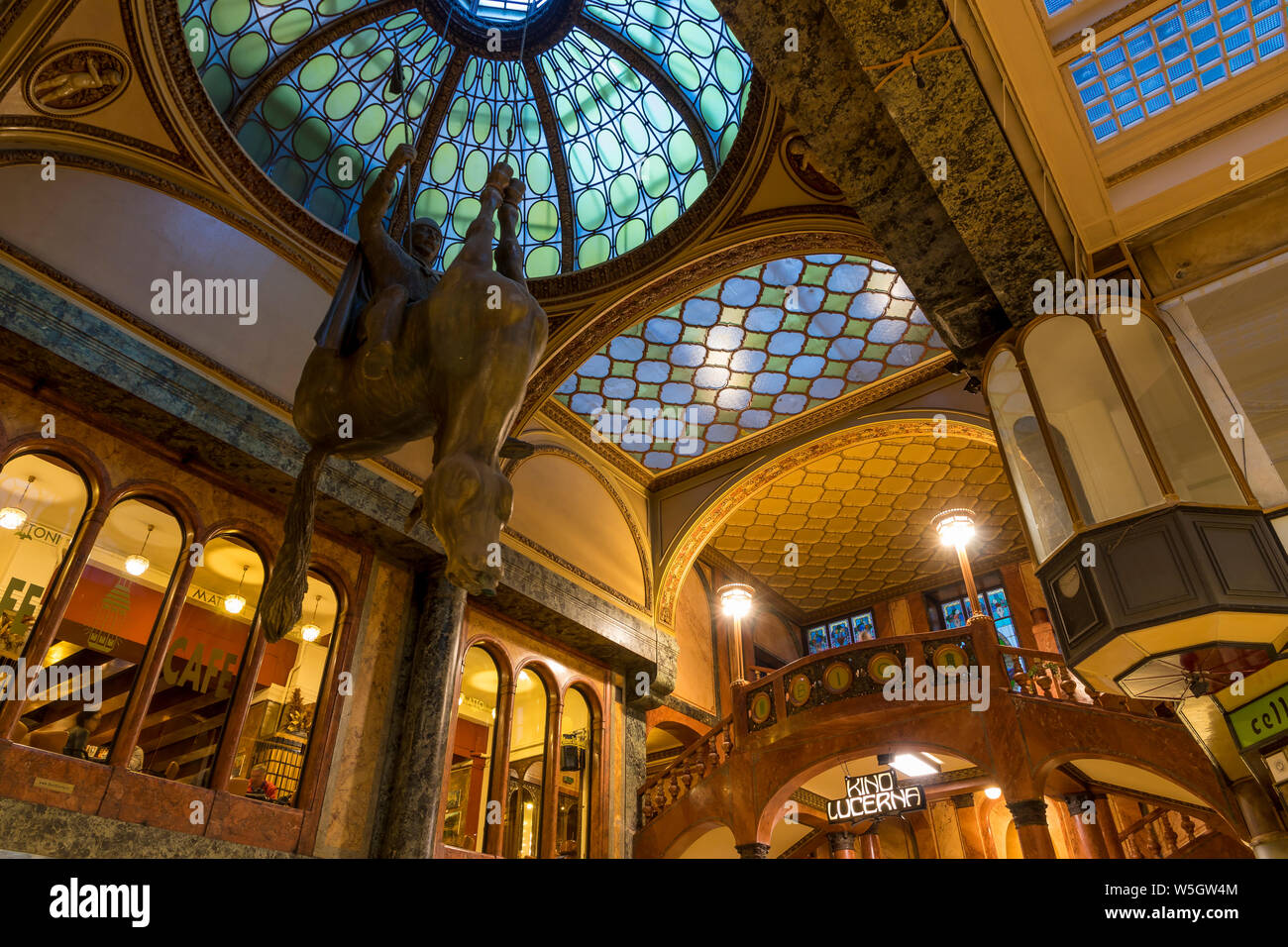 Lucerna Palace High Resolution Stock Photography and Images - Alamy