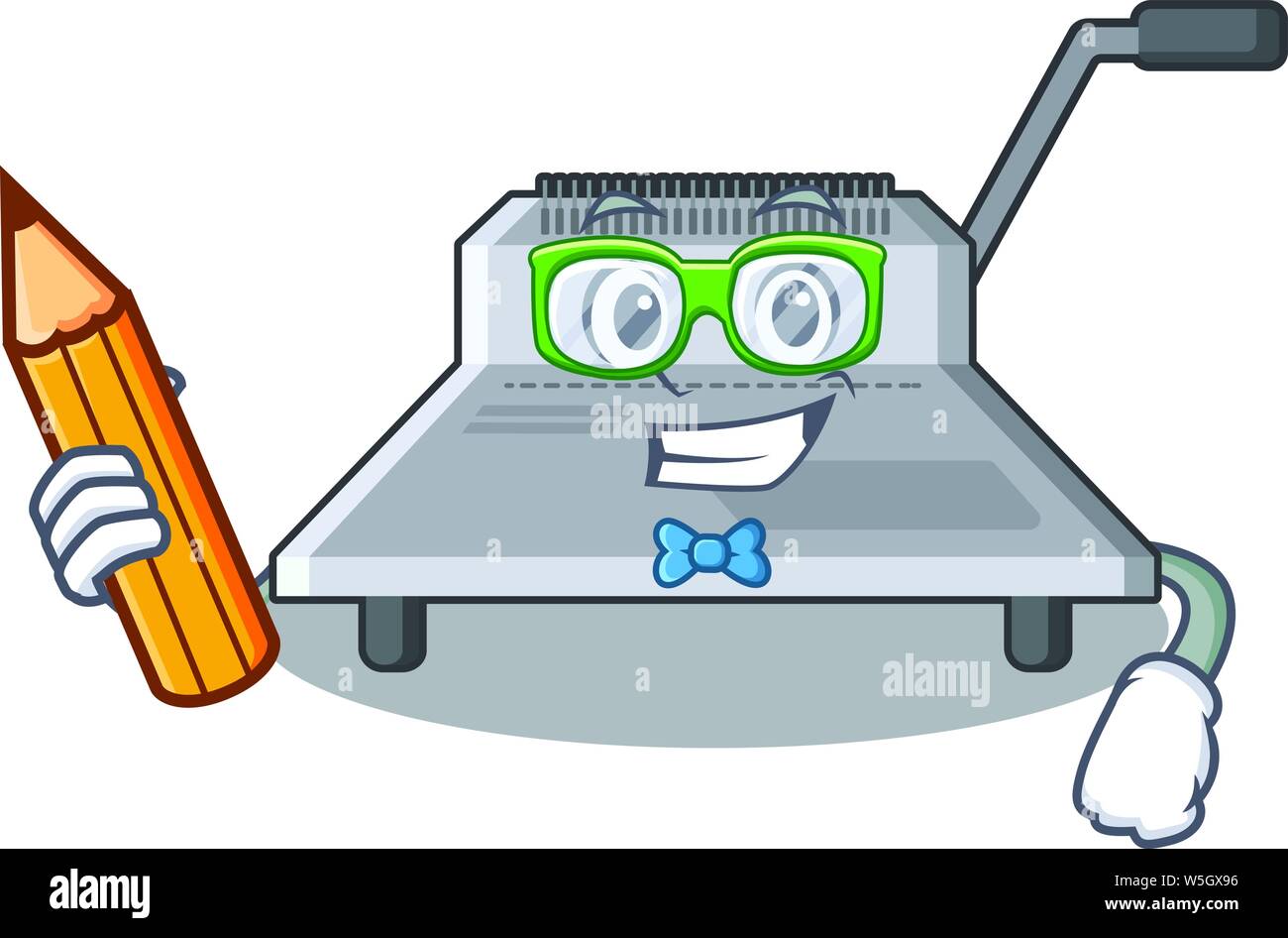 Comb binding machine Stock Vector Images - Alamy